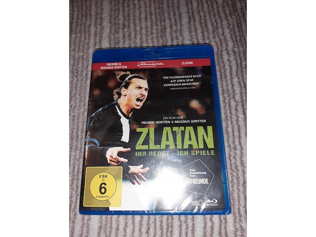 Zlatan (Ibrahimovic) dokumentarni film-blue-ray