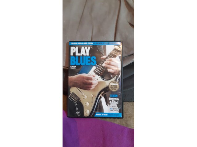 Play BLUES - DVD za ucenje sviranja BLUES gitare