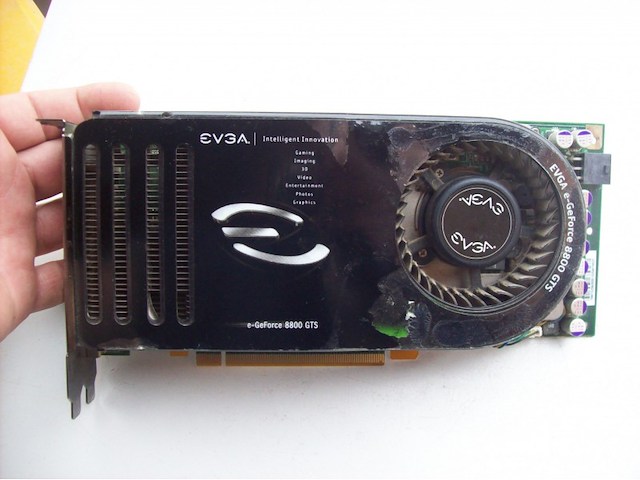 EVGA GF 8800GTS - 320 mb ddr3 - 320 bita pci-e