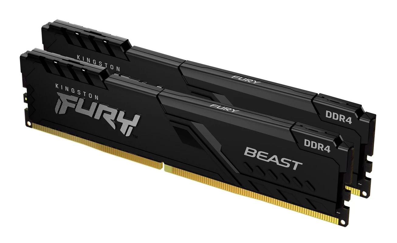 Kingston DDR4 32GB (2X16GB) 3200GHz Fury Beast (KF432C16BB1K2/32) memorija za desktop