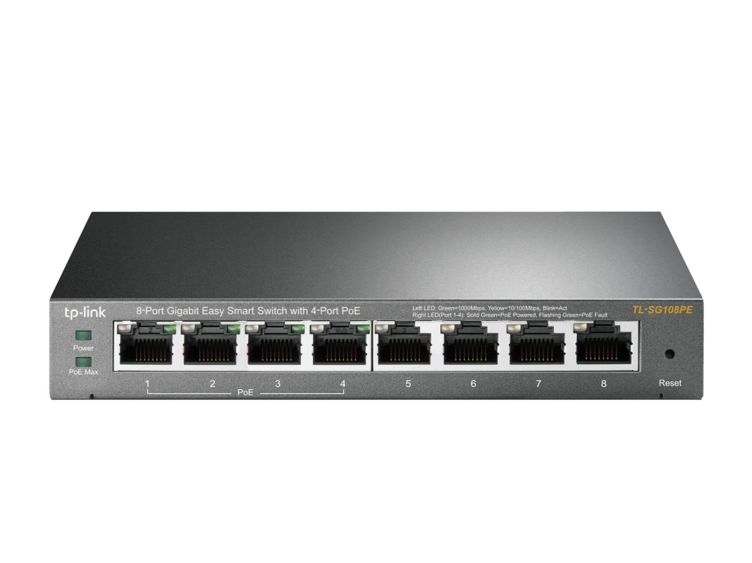 TP-Link TL-SG108PE switch 8-portni