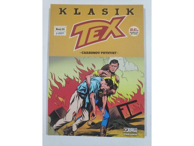 Tex klasik 25 Carsonov pothvat