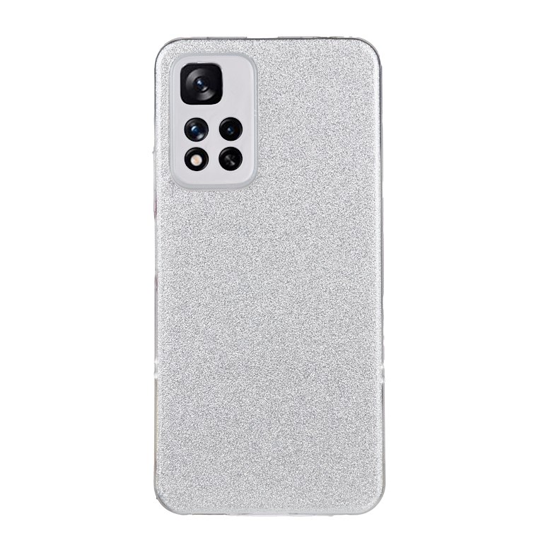 TPU Sparkly SHINE Redmi Note 11 Pro (China)/11 Pro Plus/Poco X4 NFC (silver)