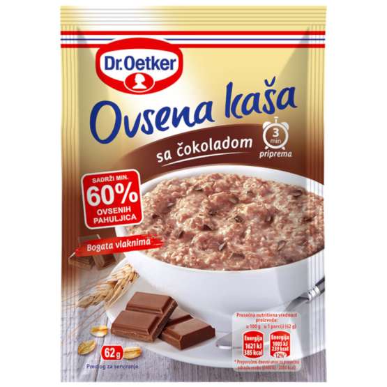 Ovsena kaša DR OETKER sa čokoladom 62g