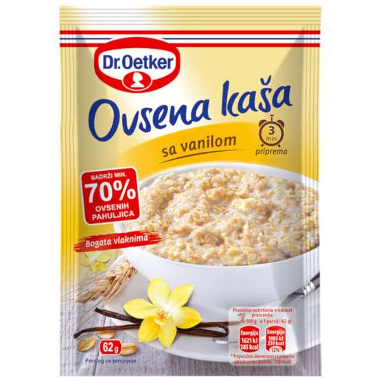 Ovsena kaša DR OETKER sa vanilom 62g