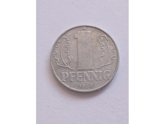 1 Pfennig 1968.g - Nemačka DDR -