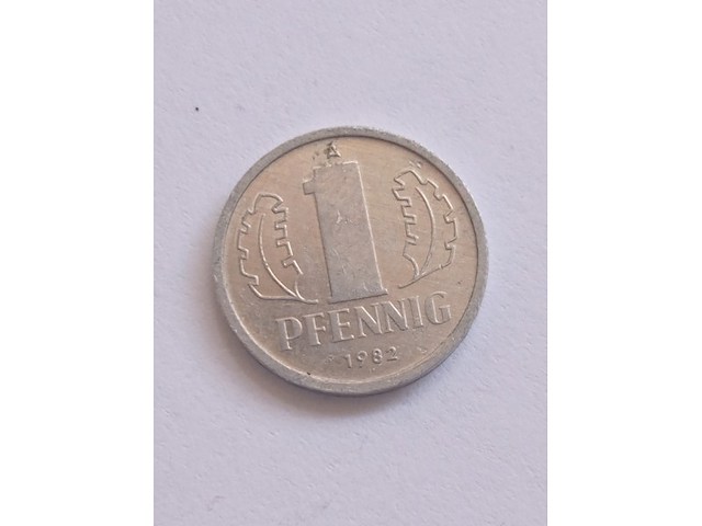 1 Pfennig 1982.g - Nemačka DDR -