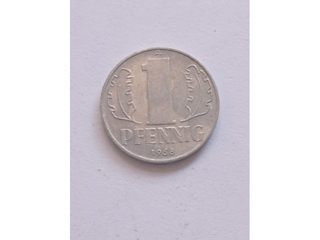 1 Pfennig 1968.g - Nemačka DDR -