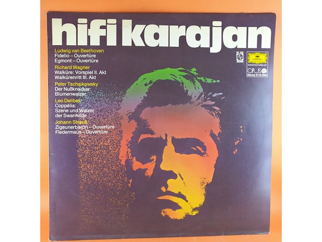 Karajan*, Berliner Philharmoniker ‎– Hifi Karajan,LP
