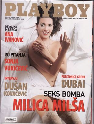 Playboy Broj 13 - Milica Milsa 2005
