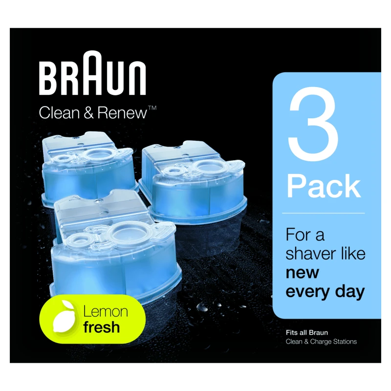 Braun CCR 3 ketridži za čišćenje aparata za brijanje (3 komada)