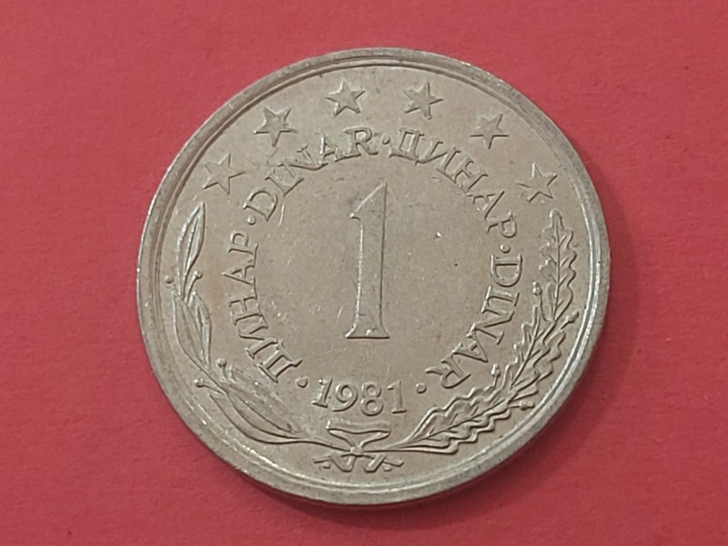 SFRJ - 1 dinar 1981 god