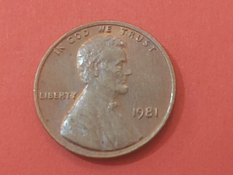 USA - 1 cent 1981 god