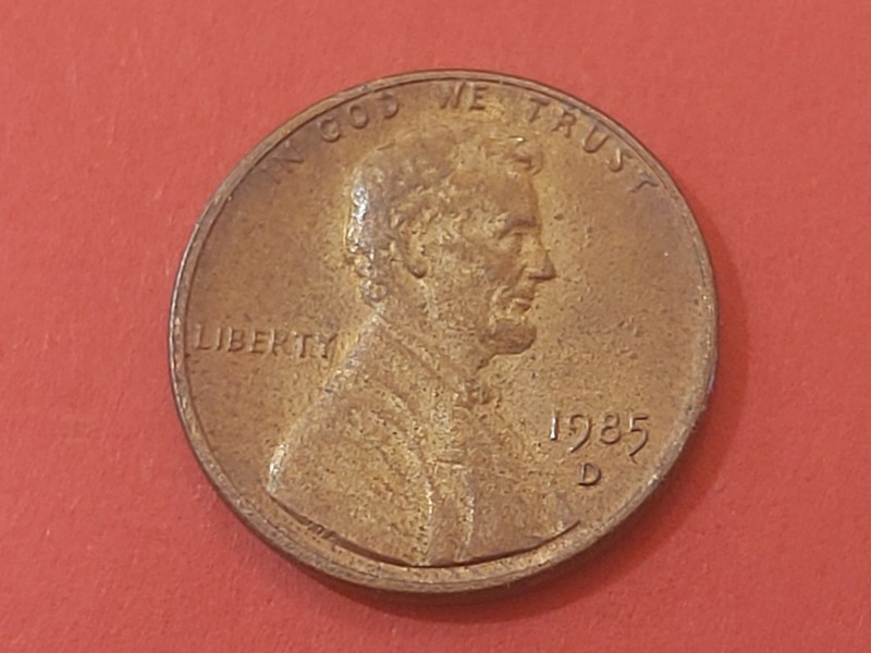 USA - 1 cent 1985 god D