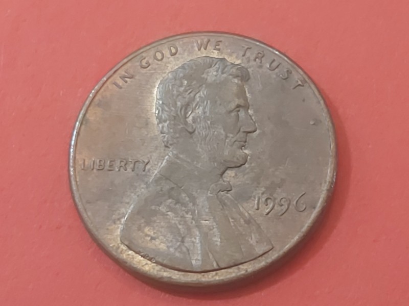 USA - 1 cent 1996 god