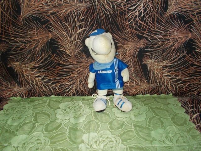 Schalke 04 - plisana maskota Erwin iz sezone 1996/97