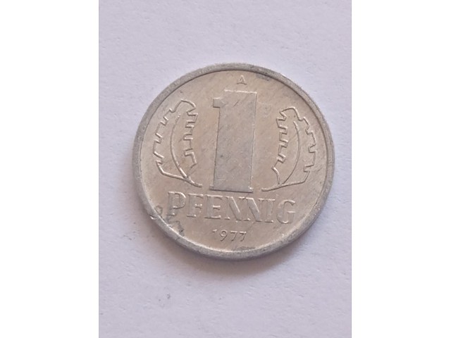 1 Pfennig 1977.g - Nemačka DDR -