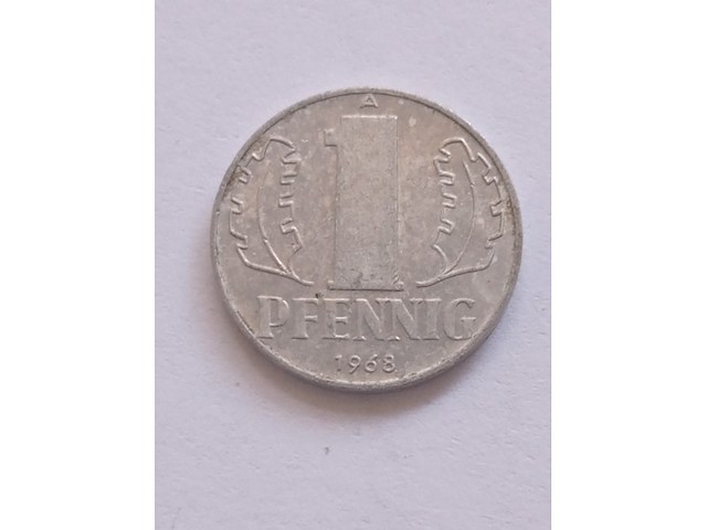 1 Pfennig 1968.g - Nemačka DDR -