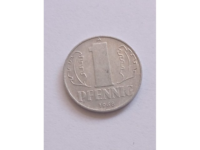 1 Pfennig 1968.g - Nemačka DDR -