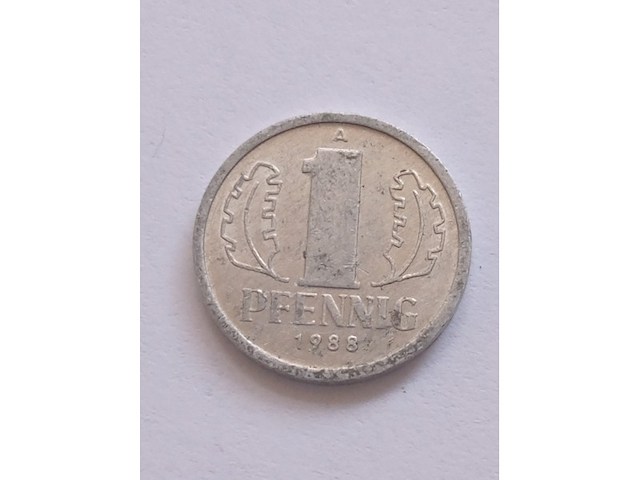 1 Pfennig 1988.g - Nemačka DDR -