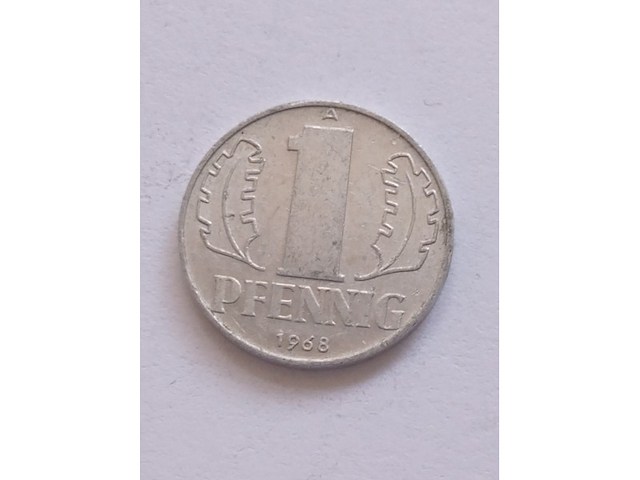 1 Pfennig 1968.g - Nemačka DDR -