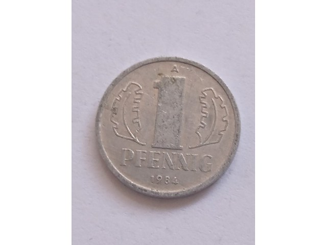 1 Pfennig 1984.g - Nemačka DDR -