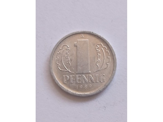 1 Pfennig 1989.g - Nemačka DDR -