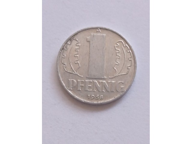 1 Pfennig 1968.g - Nemačka DDR -