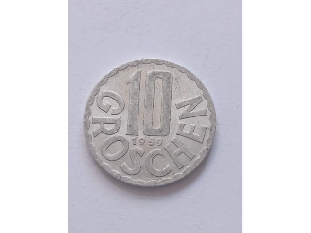 10 Groša 1959.g - Austrija -