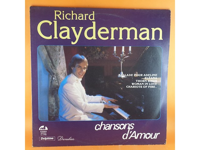 Richard Clayderman ‎– Chansons D`Amour, 2xLP