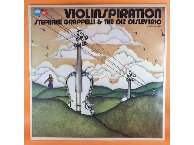 Stephane Grappelli&;;The Diz Disley Trio‎–Violinspiration