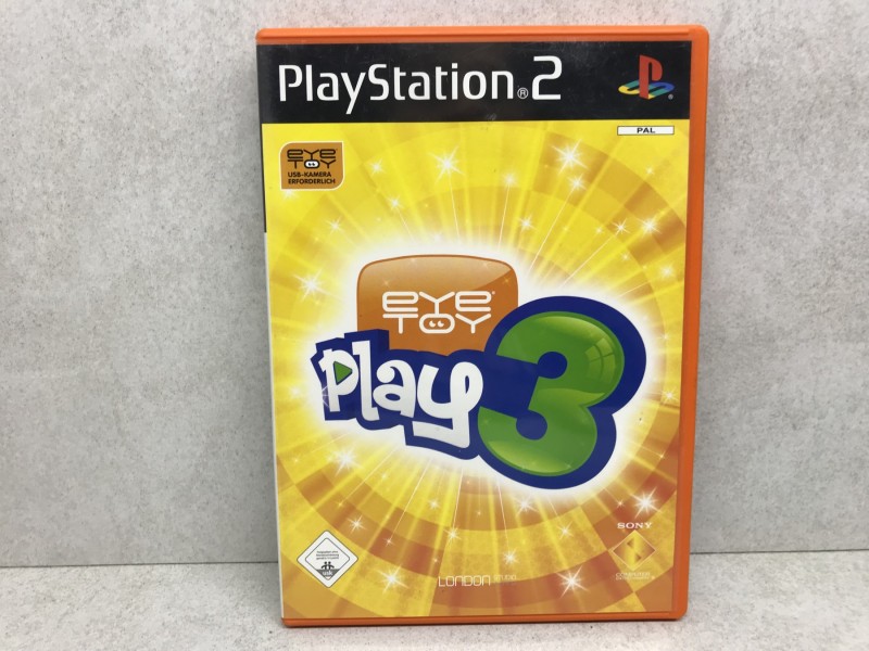 EyeToy PLAY 3 - PS2 igra ( BR.2 )