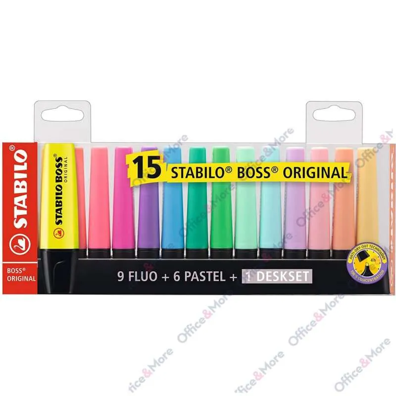 STABILO MARKER TEKST BOSS MIX 1/15 7015-01-5