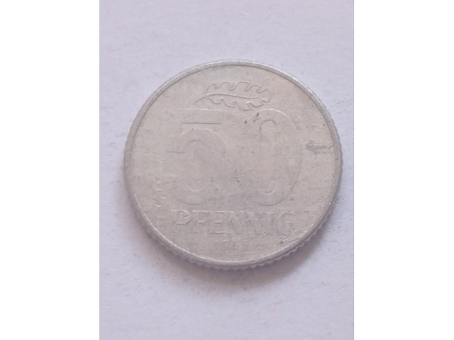 50 Pfennig 1958.g - Nemačka DDR -