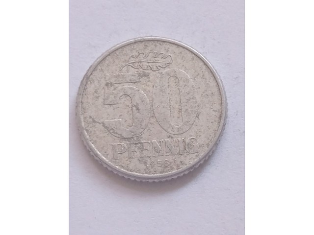 50 Pfennig 1958.g - Nemačka DDR -