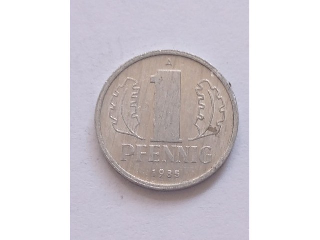 1 Pfennig 1985.g - Nemačka DDR -