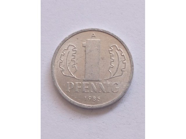 1 Pfennig 1985.g - Nemačka DDR -