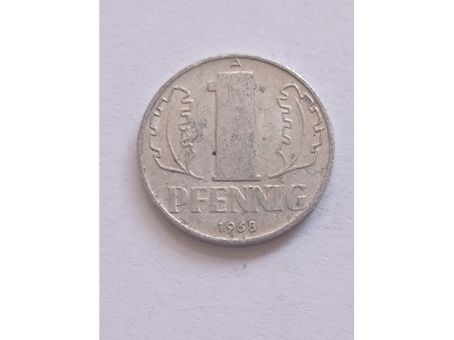 1 Pfennig 1968.g - Nemačka DDR -