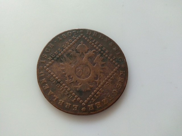 30 krajcera Austrija, 1807.