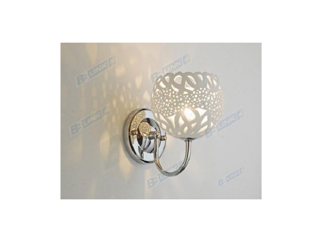 VESTA 193 zidna lampa GIPS 1xE14 BELA BB Link