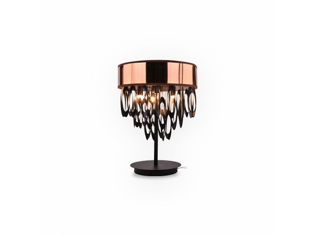 VESTA 253 stona lampa DE PE PAINT-PRETO/COBRE 4*G9 COOPER/BLACK BB Link