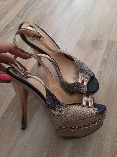 Kozne sandale Elisabetta Franchi broj 39,5