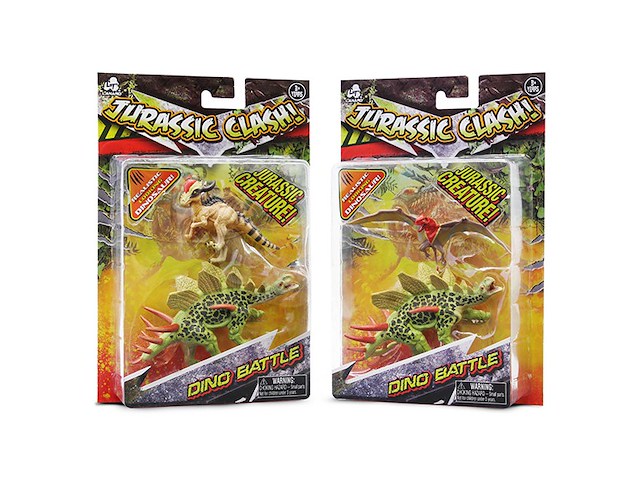 Lanard Jurassic Clash Dino 2 Figure