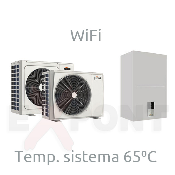 Toplotna pumpa vazduh voda inverter split R32 Ferroli OMNIA S 3.2 4-16 kW