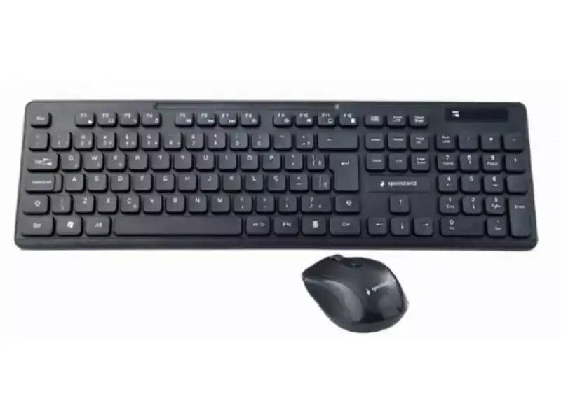 GEMBIRD KBS-WCH-03 TASTATURA US + BEŽIČNI MIŠ USB, US LAYOUT