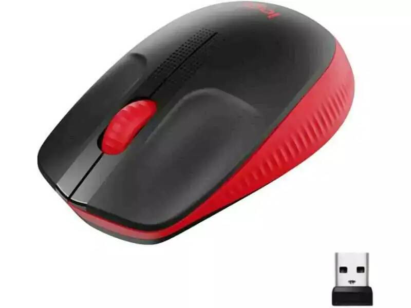 LOGITECH M190 FULL-SIZE WIRELESS CRVENI