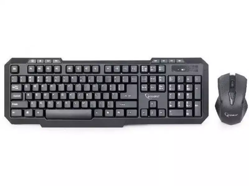 GEMBIRD KBS-WM-02 GEJMERSKA TASTATURA US + BEŽIČNI MIŠ USB