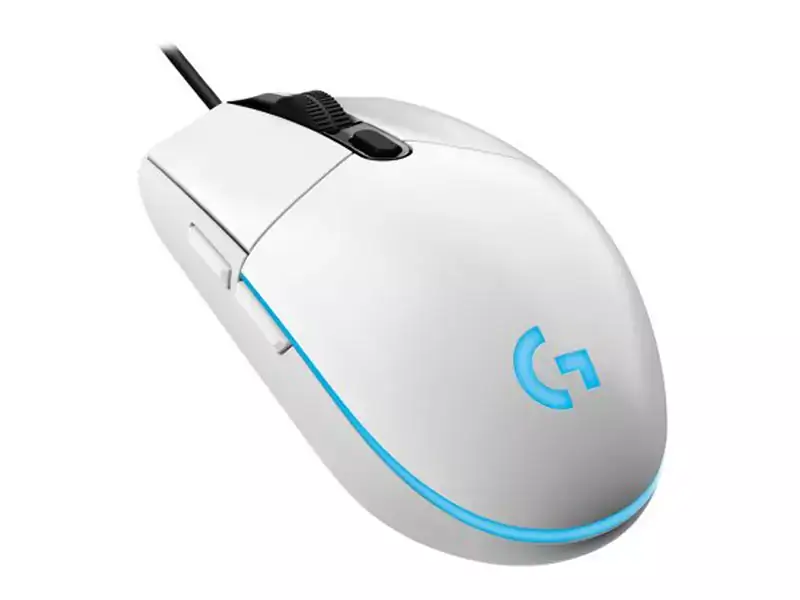 LOGITECH G102 LIGHTSYNC GAMING MOUSE – WHITE