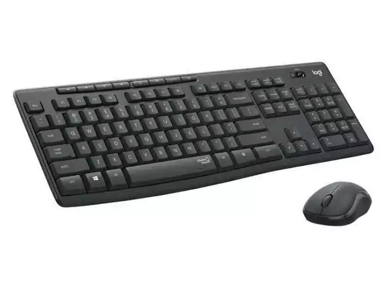 LOGITECH MK295 SILENT WIRELESS COMBO YU TASTATURA + MIŠ CRNA