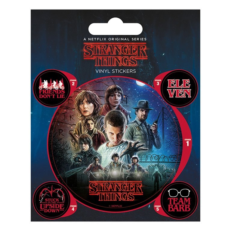 Stranger ThIngs (One Sheet) VInyl Sticker